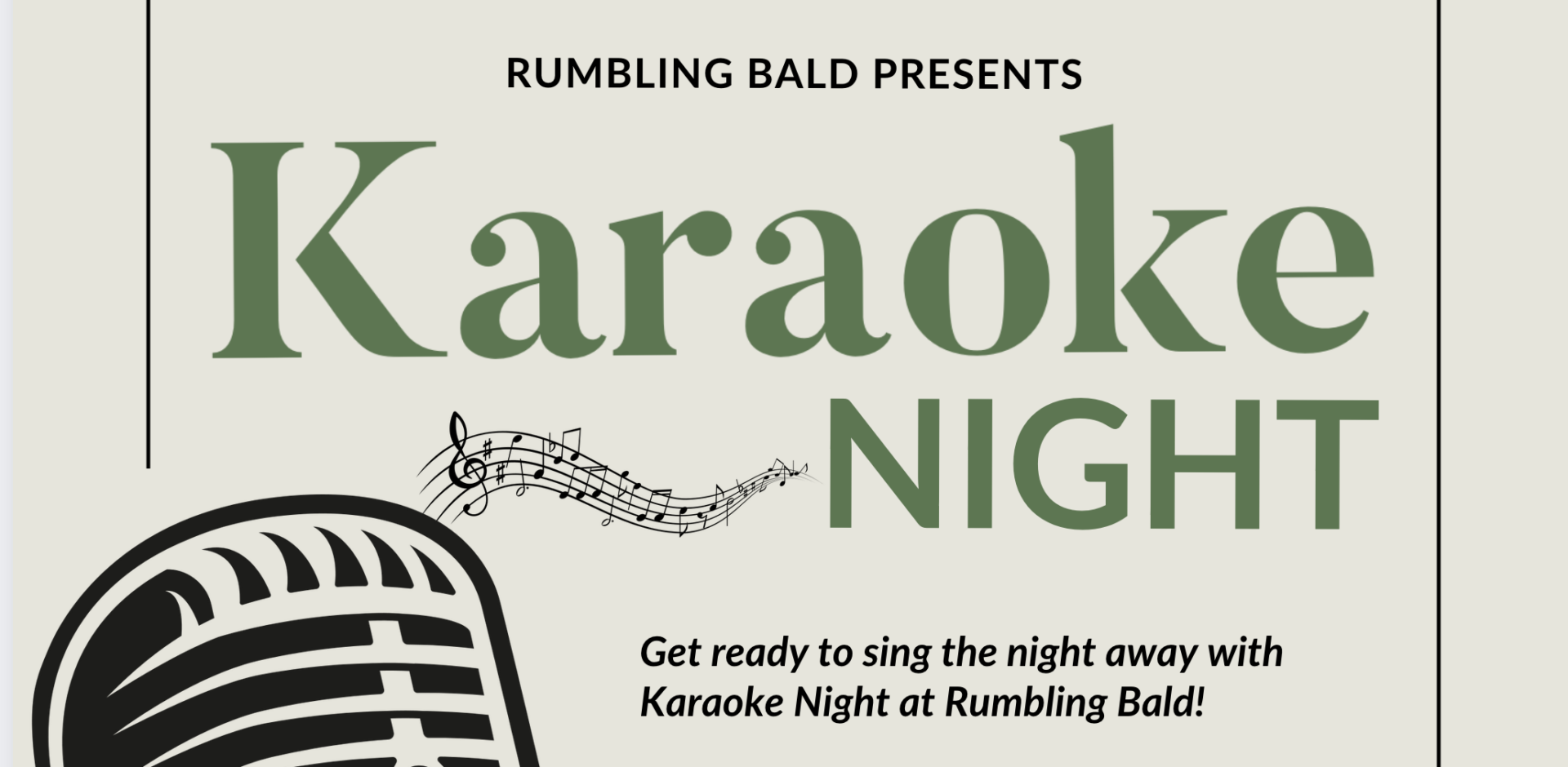Karaoke Night | Rumbling Bald on Lake Lure | NC